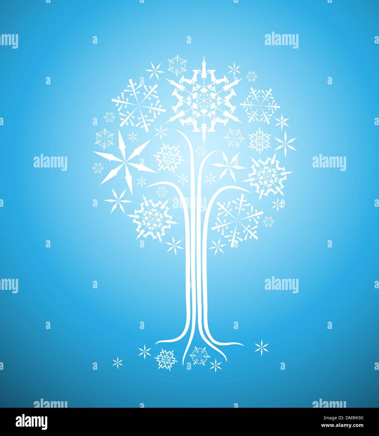 Christmas winter abstract tree Stock Vector Image & Art - Alamy