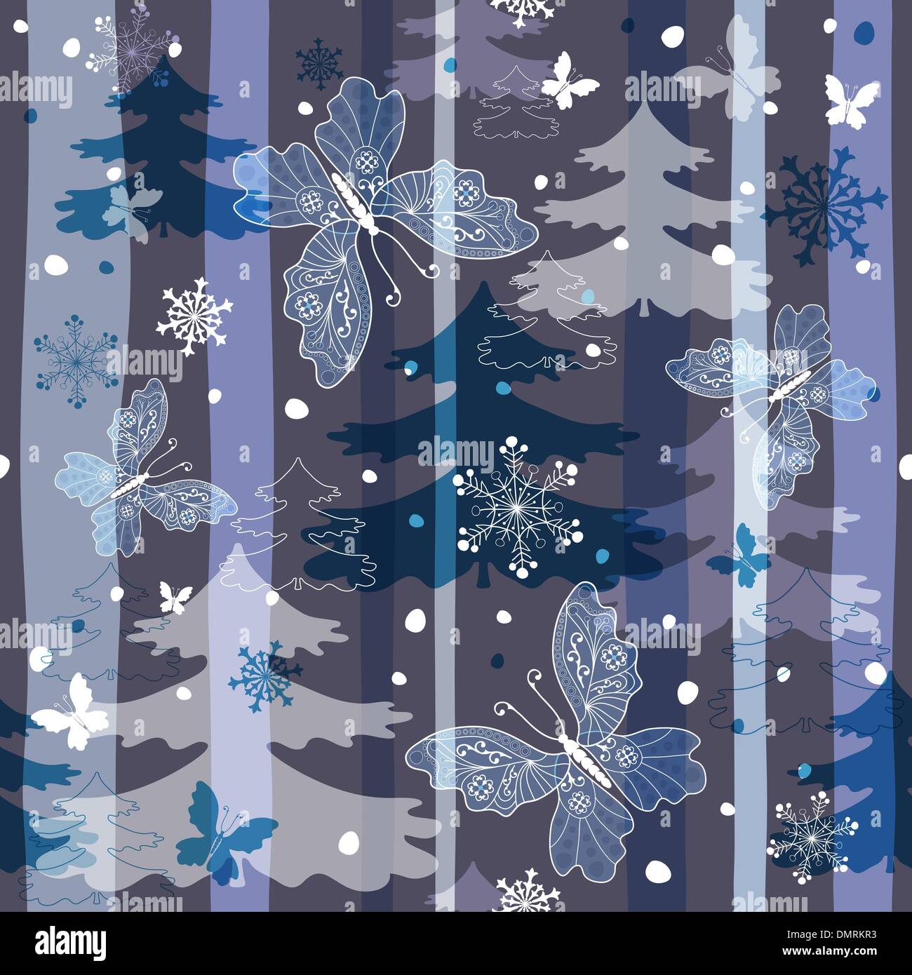 Winter repeating pattern Stock Vector Image & Art - Alamy