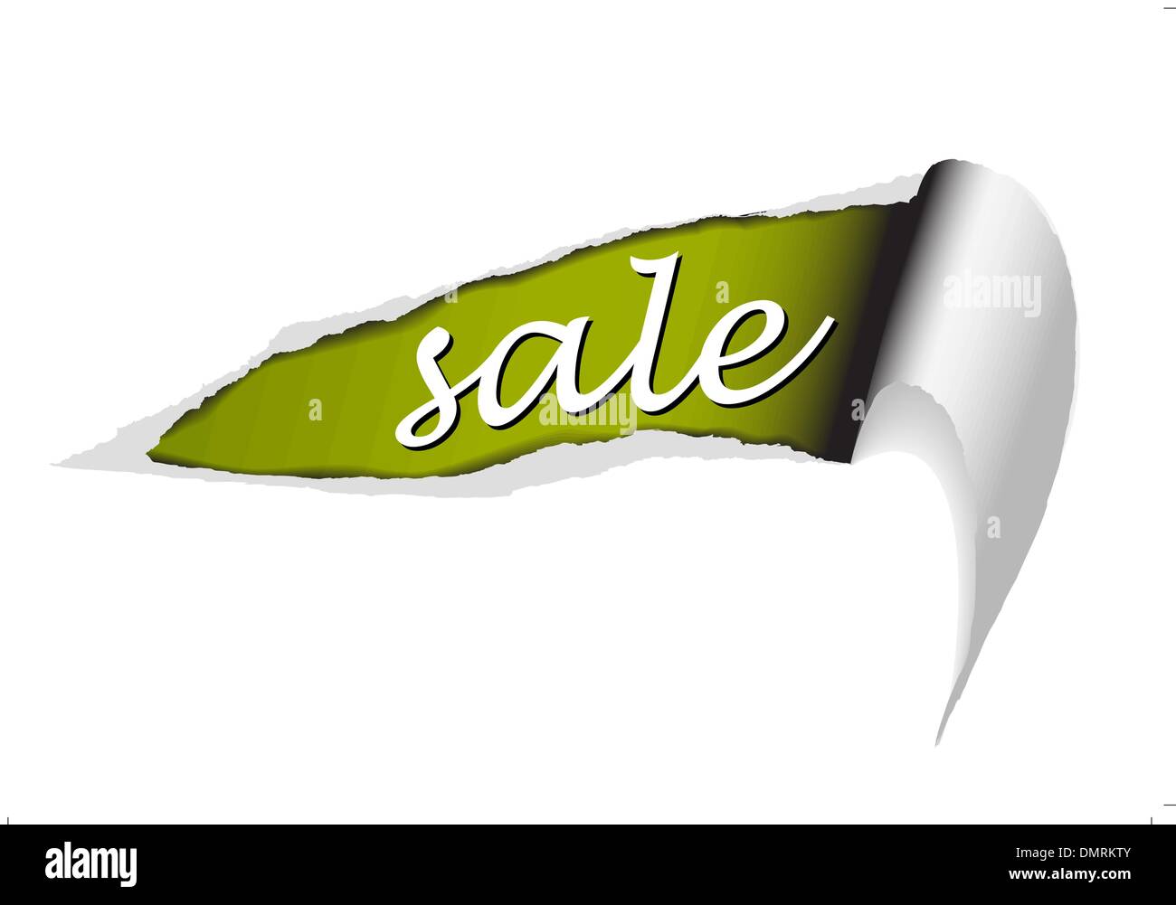 Items sale in shopping Stock Vector Images - Alamy