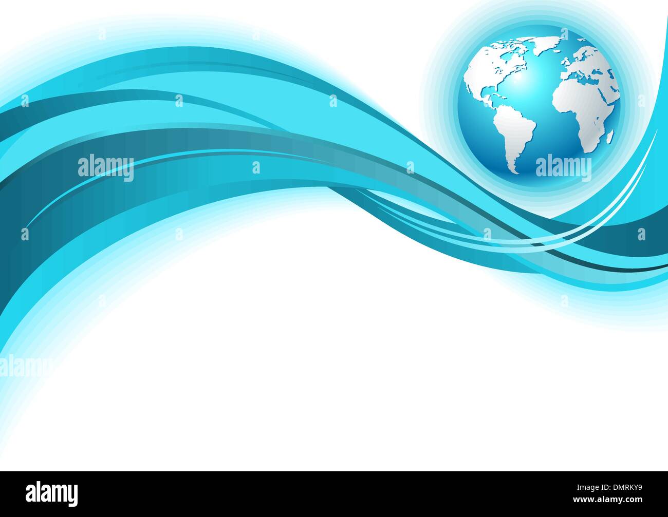 Business world map wave background Stock Vector Image & Art - Alamy