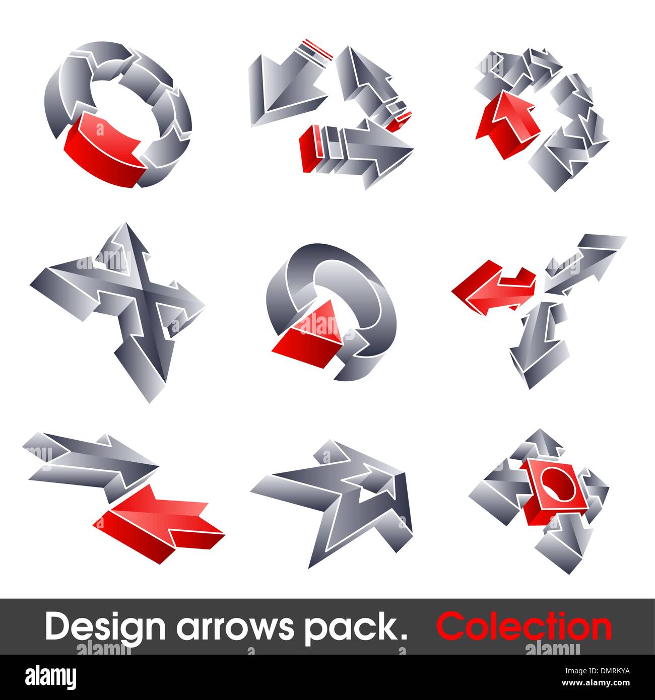 Vector arrows. Design elements Stock Vector Image & Art - Alamy