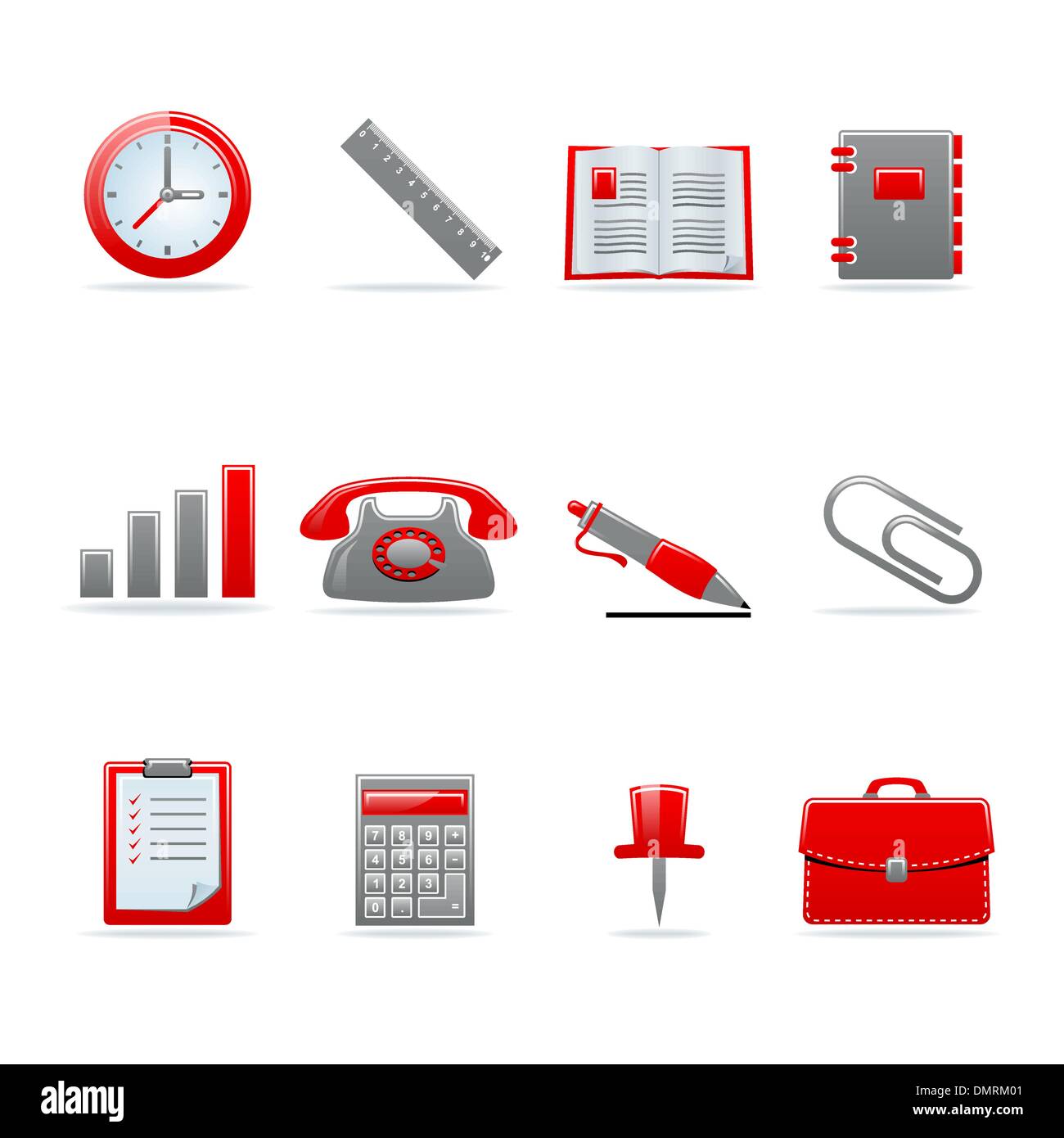 Glossy icon set Stock Vector Image & Art - Alamy