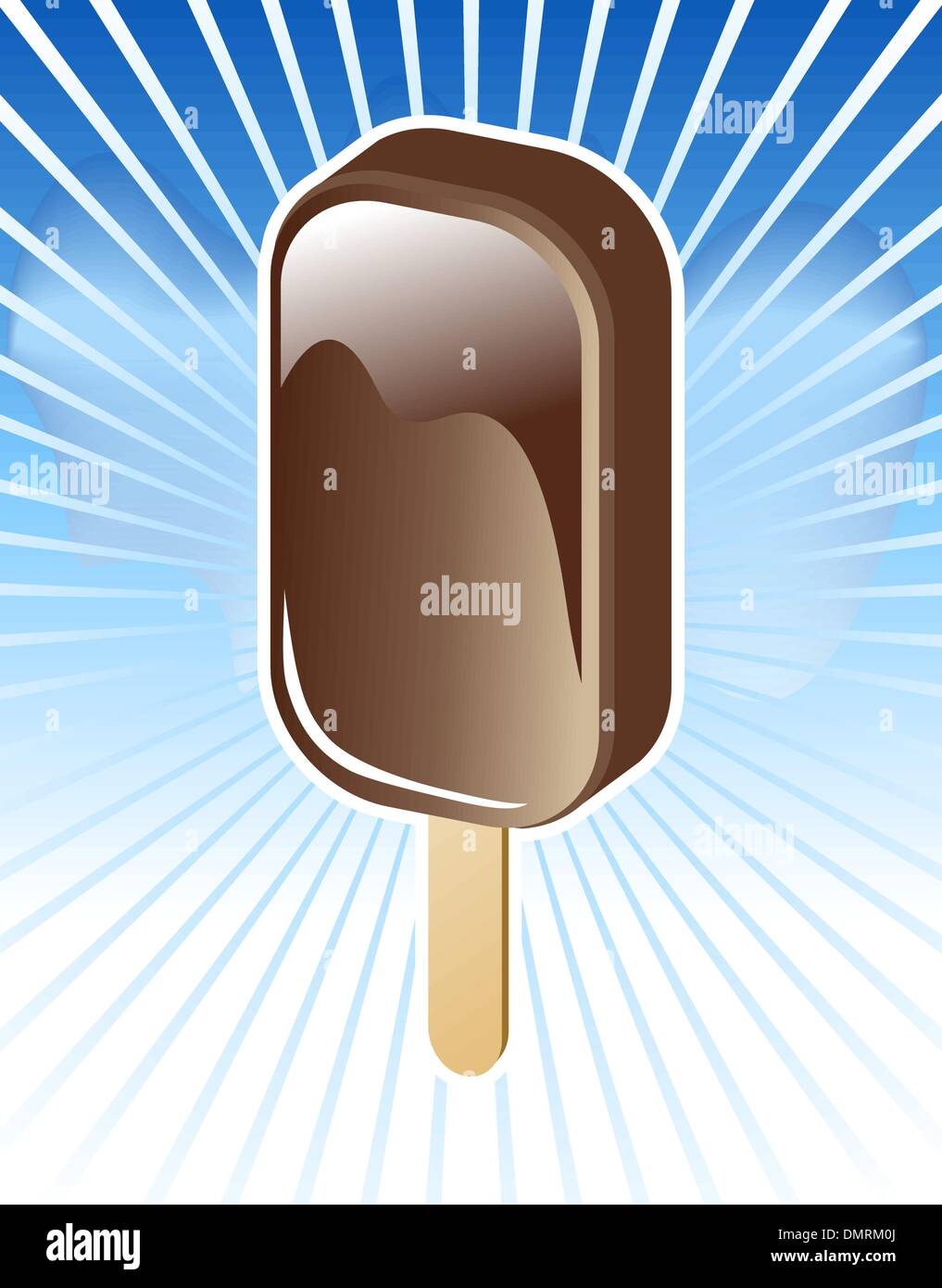 Chocolate pudding vanilla ice cream Stock Vector Images - Alamy