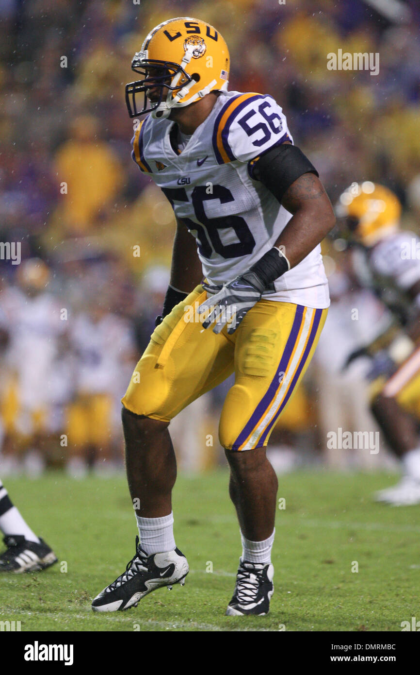 LSU linebacker Perry Riley (56). The LSU Tigers defeated the Vanderbilt ...