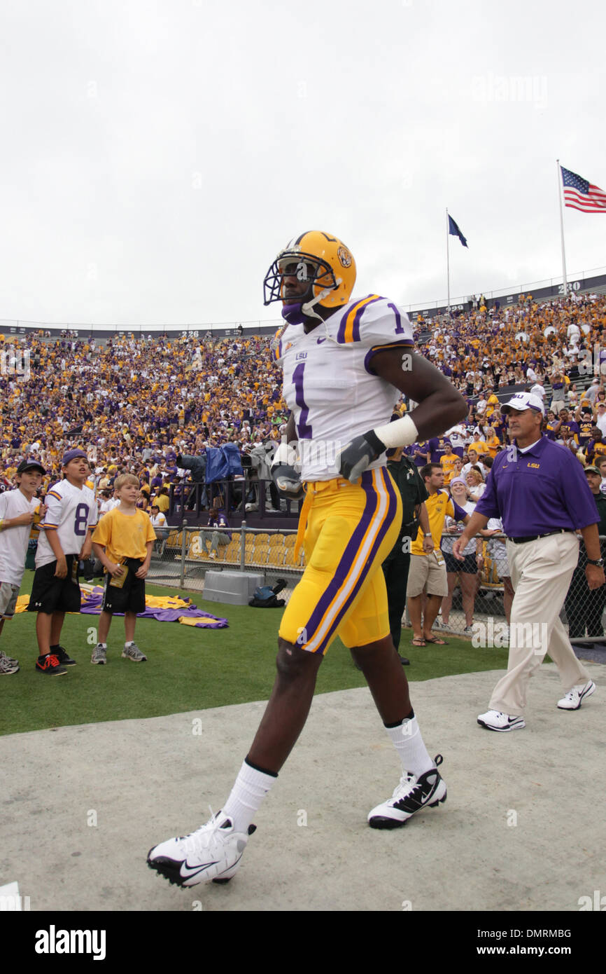 LSU wide receiver Brandon LaFell (1). The LSU Tigers defeated the ...