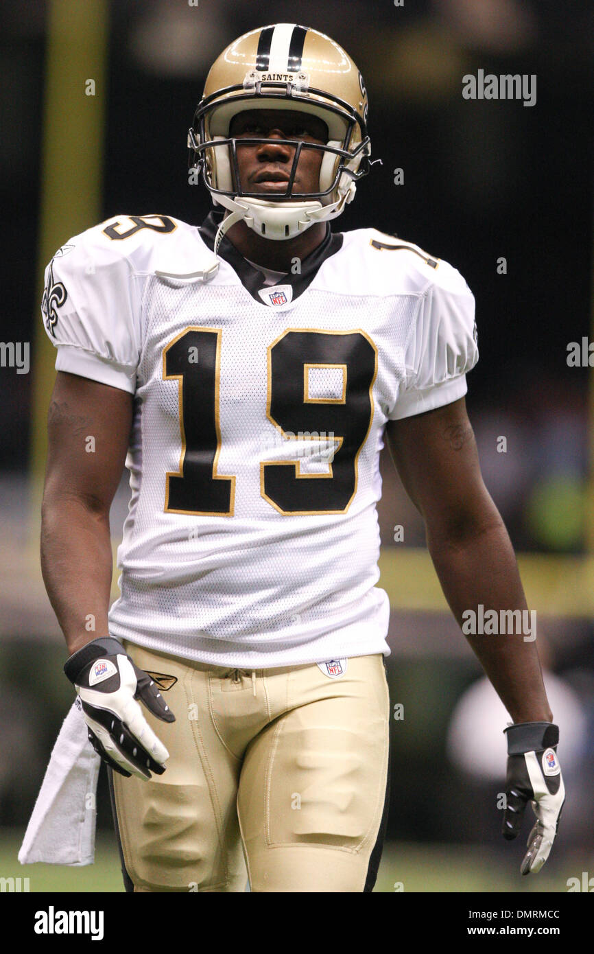 Saints receiver Devery Henderson (19). The New Orleans Saints defeated ...