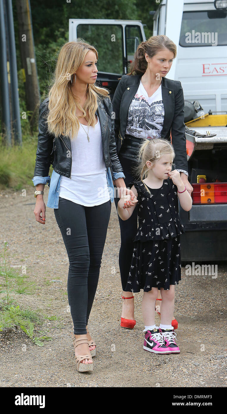 Lauren Pope, The cast of 'The Only Way Is Essex' filming in Essex Essex ...