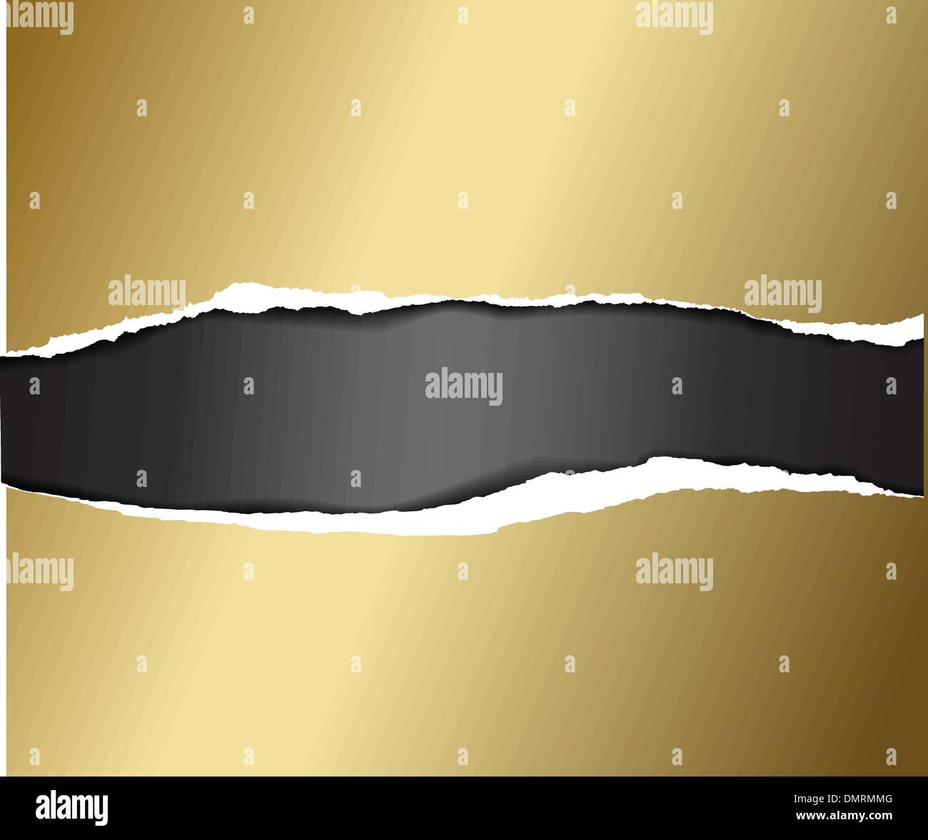 Vector ripped golden paper Stock Vector Image & Art - Alamy
