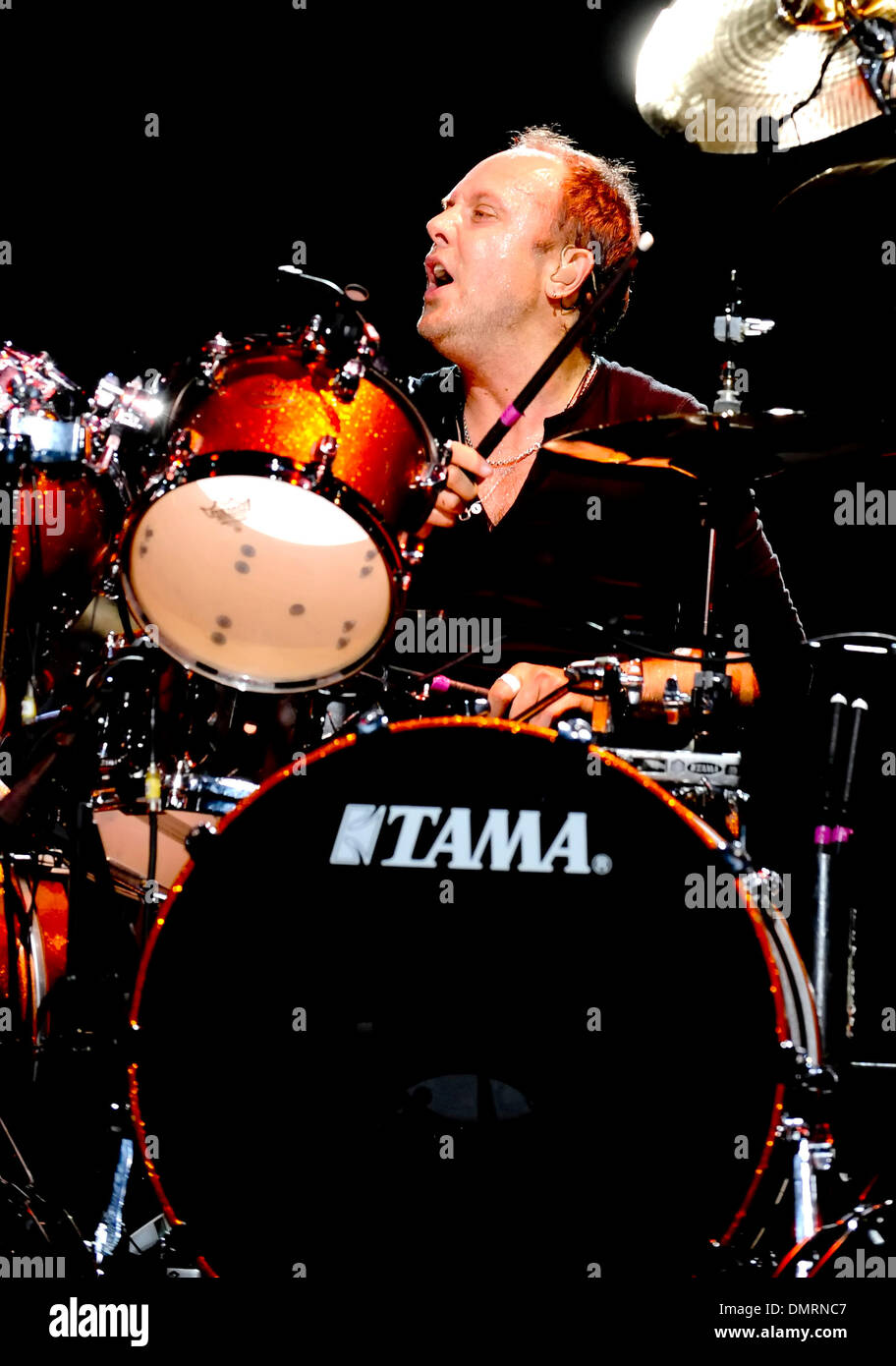 Heavy Metal band Metallica - members Lars Ulrich, James Hetfield, Kirk ...