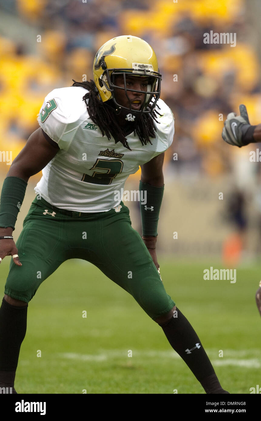 South Florida Bulls defensive back Jerome Murphy (3) in action during a ...