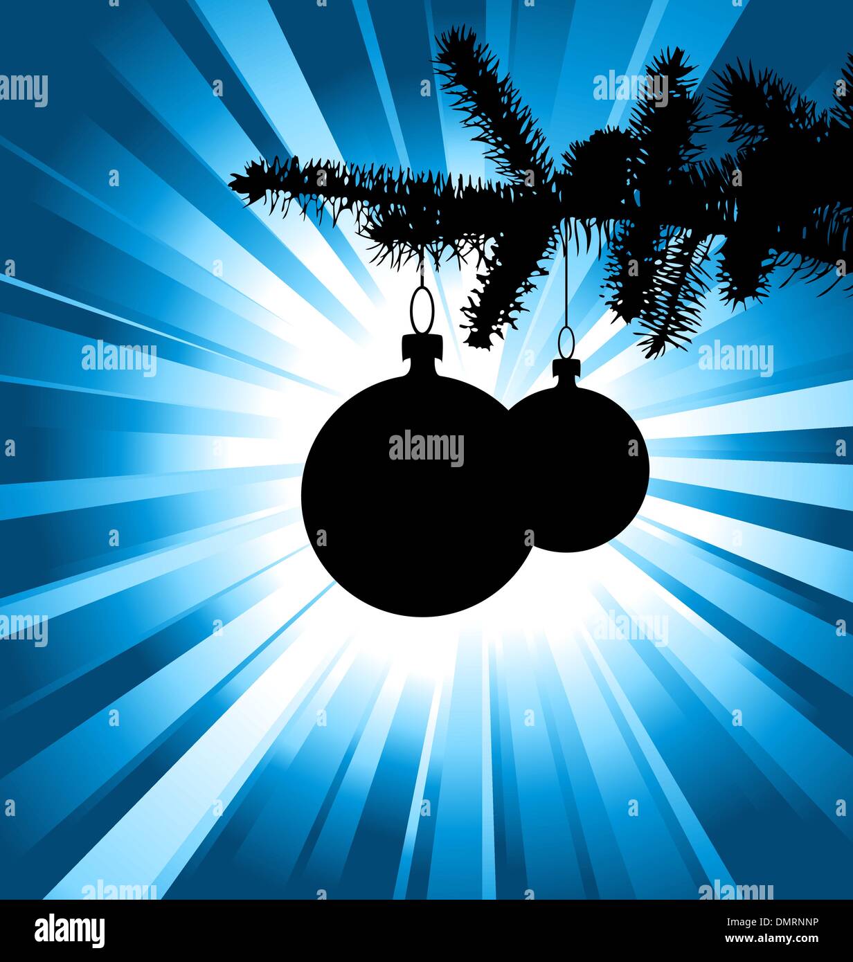 Tree christmas light bulb Stock Vector Images - Alamy
