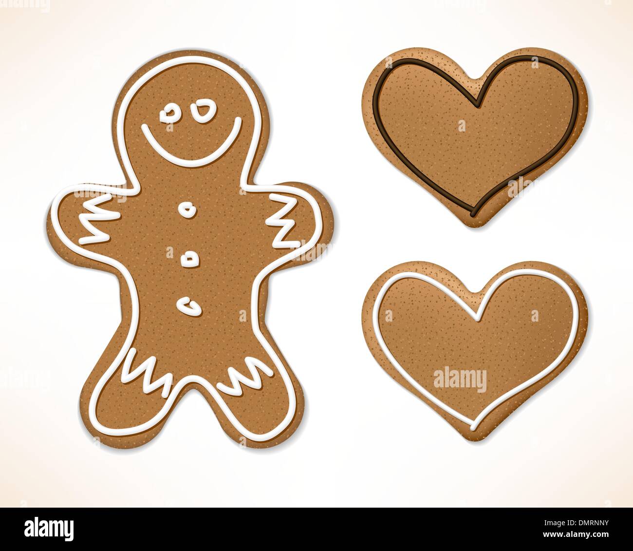 Christmas festive homemade Stock Vector Images - Alamy