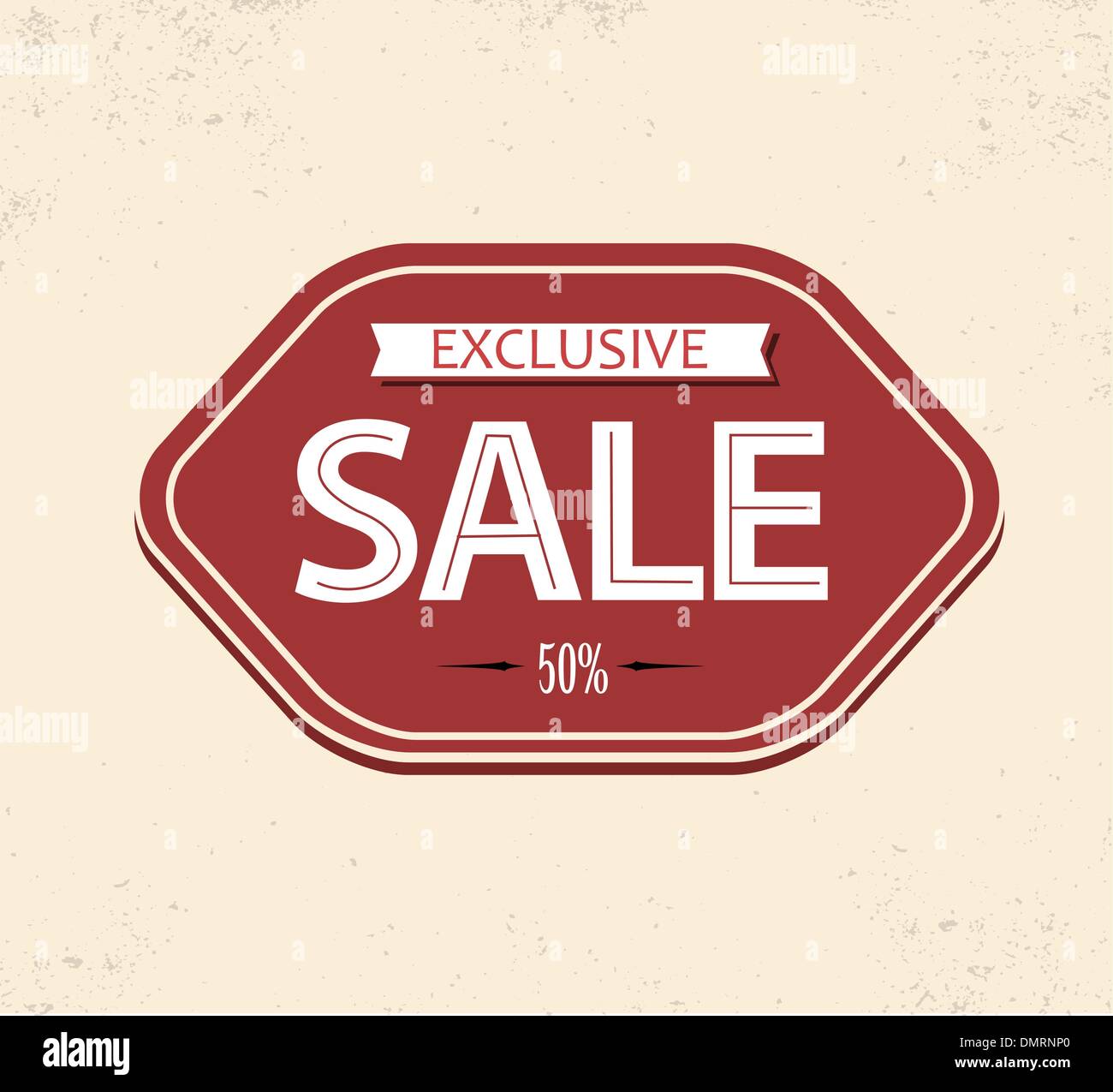Old retro vintage sale label Stock Vector Image & Art - Alamy