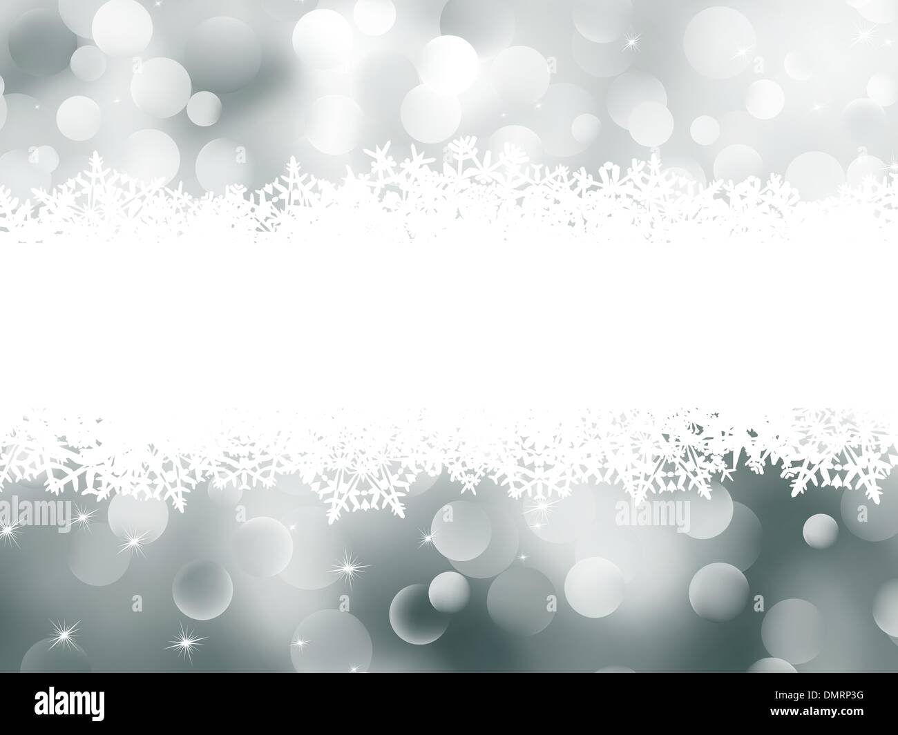 Christmas silver blue tinsel Stock Vector Images - Alamy