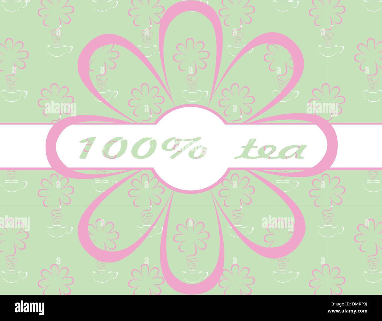 vector tea background Stock Vector Image & Art - Alamy