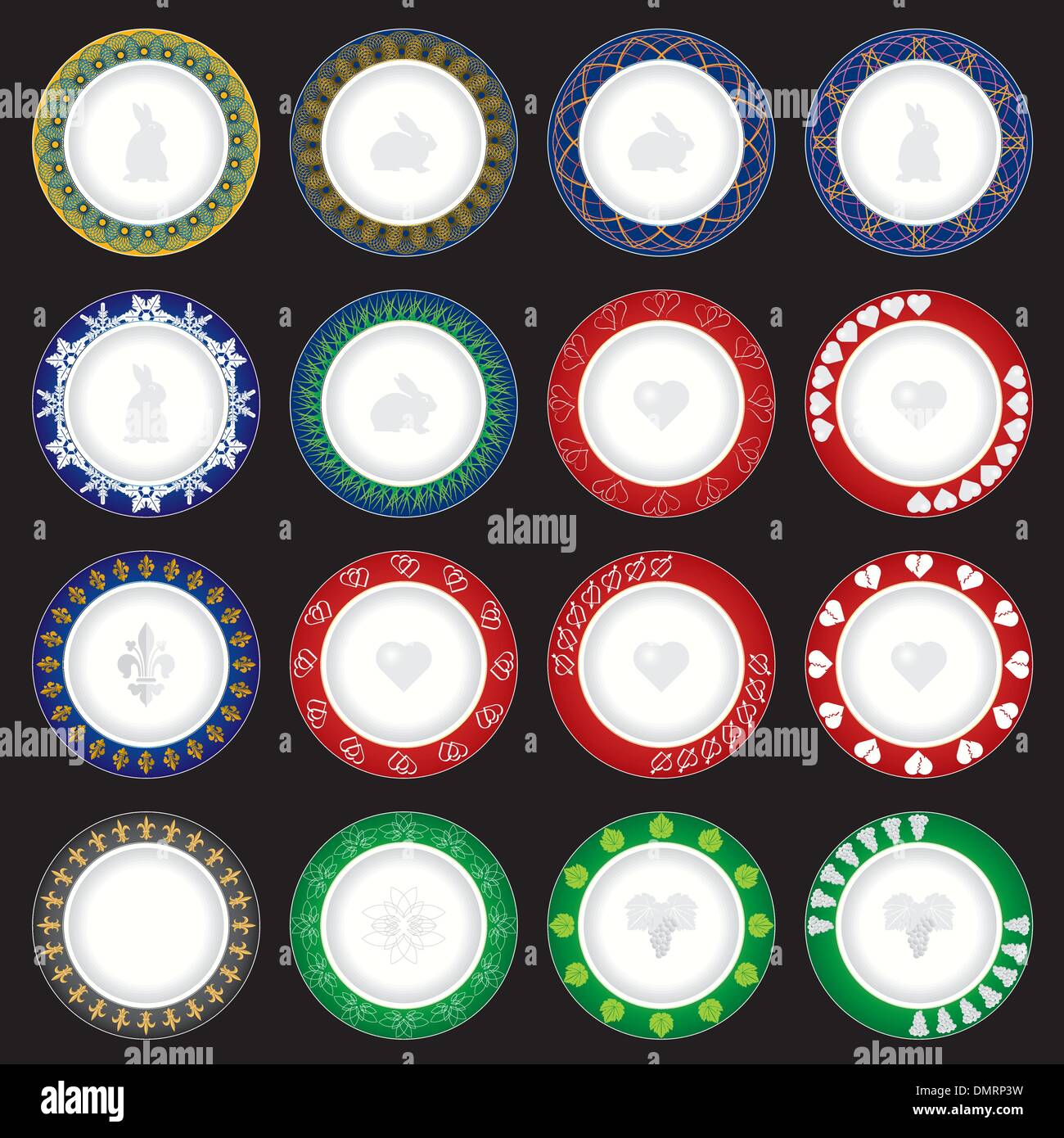 Sweet dessert label different Stock Vector Images - Alamy