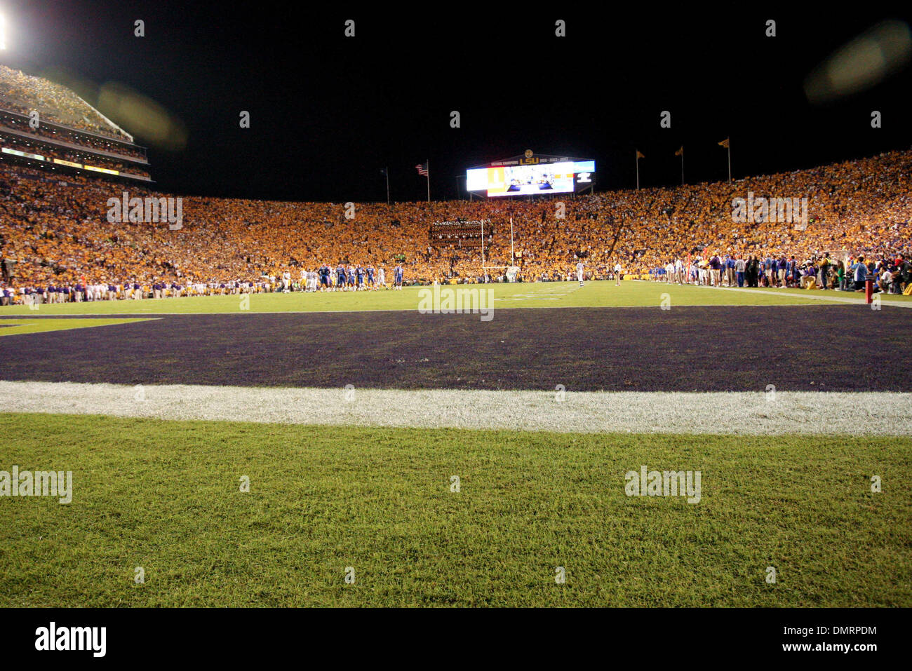 Tiger Stadium during the game between the Florida Gators and the LSU ...