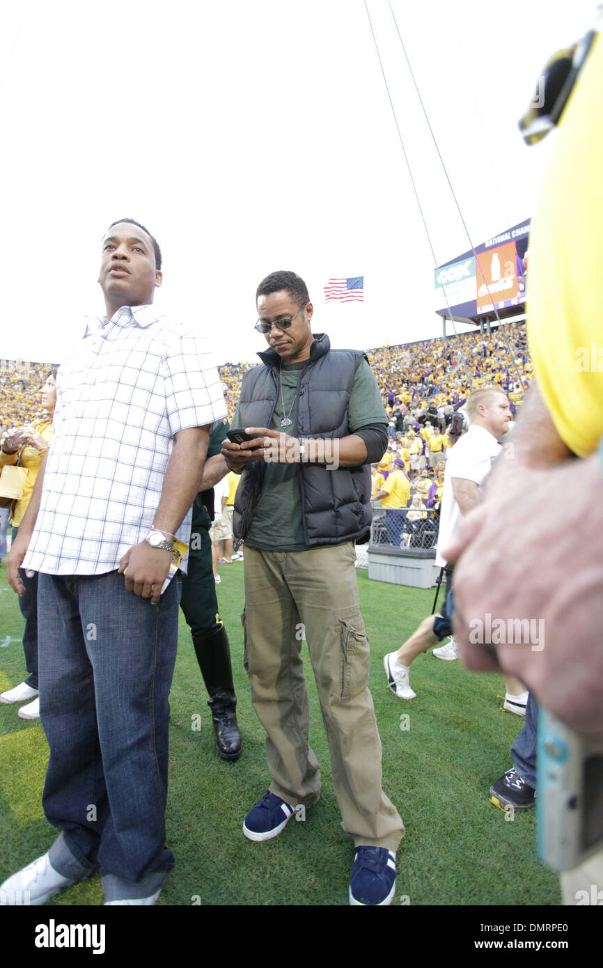 Actor Cuba Gooding Jr during the game between the Florida Gators and ...