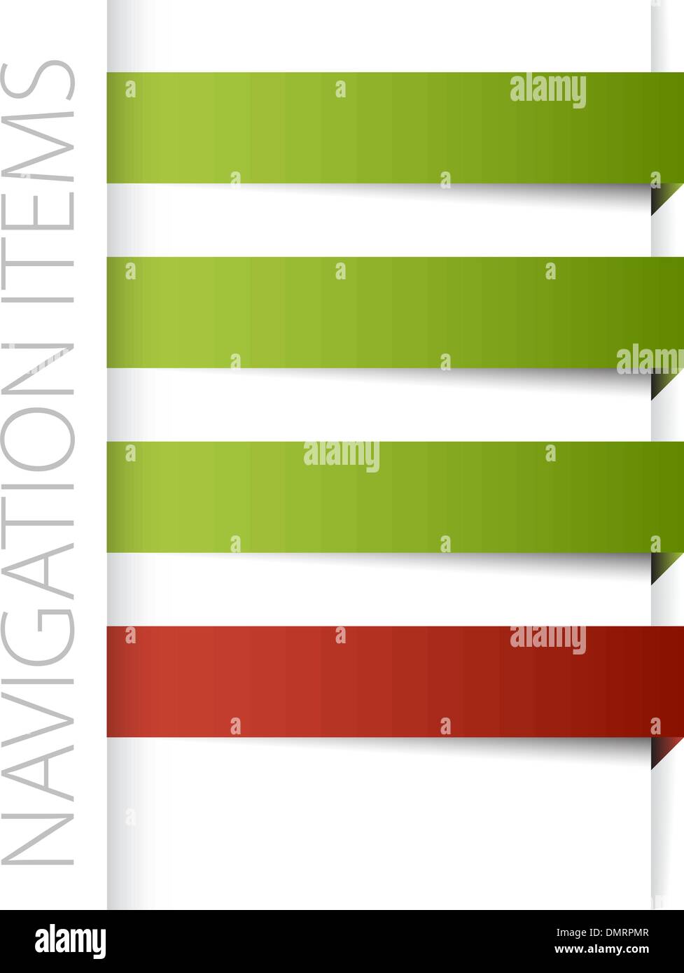 Modern navigation items Stock Vector Image & Art - Alamy