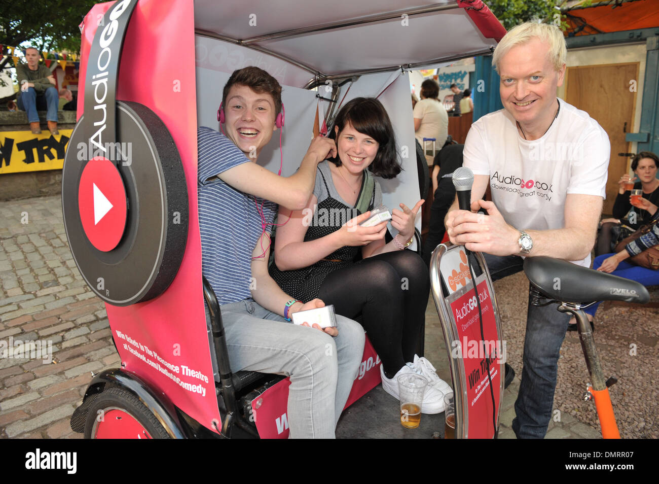 Darren Adam launches AudioGo Podcast on Pleasance with help of a unique ...