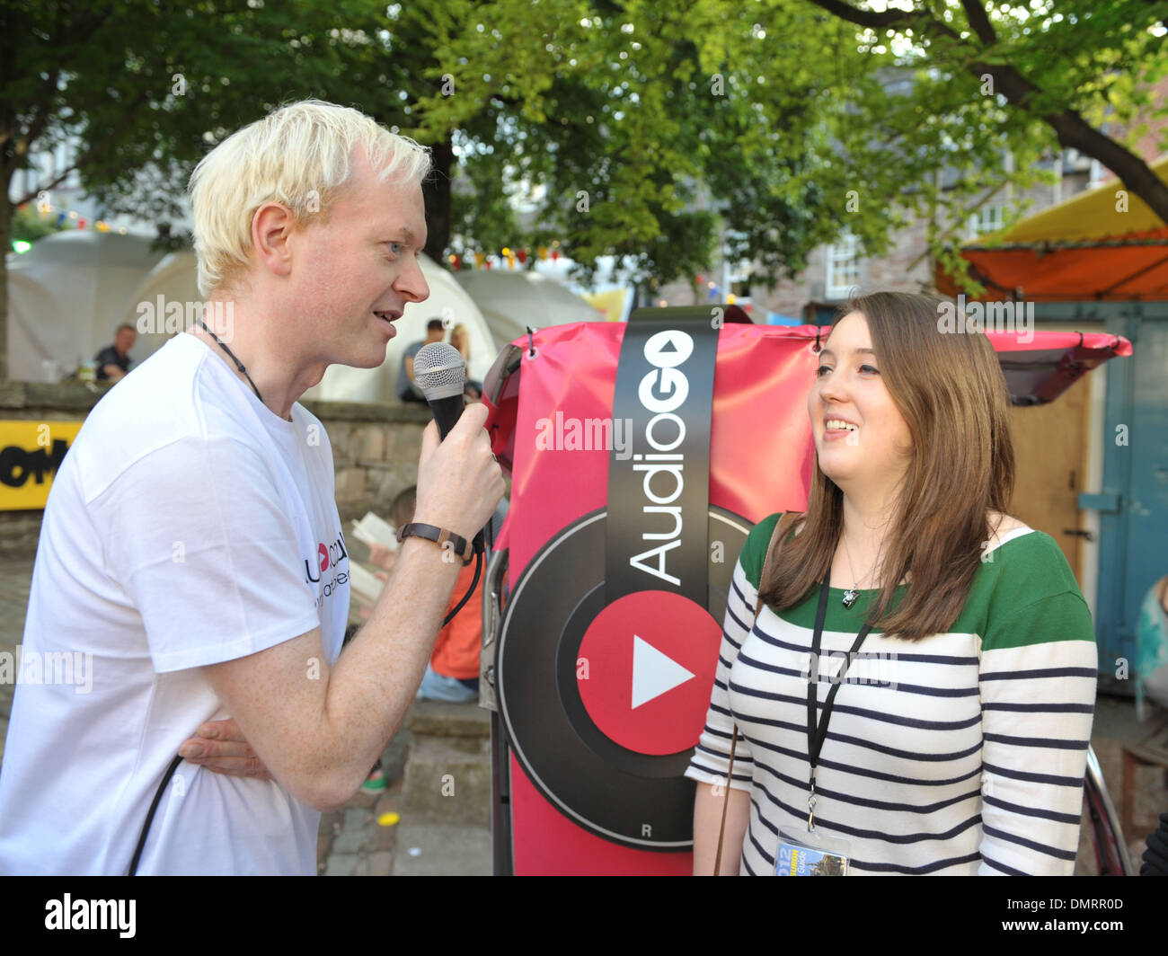 Darren Adam launches AudioGo Podcast on Pleasance with help of a unique ...
