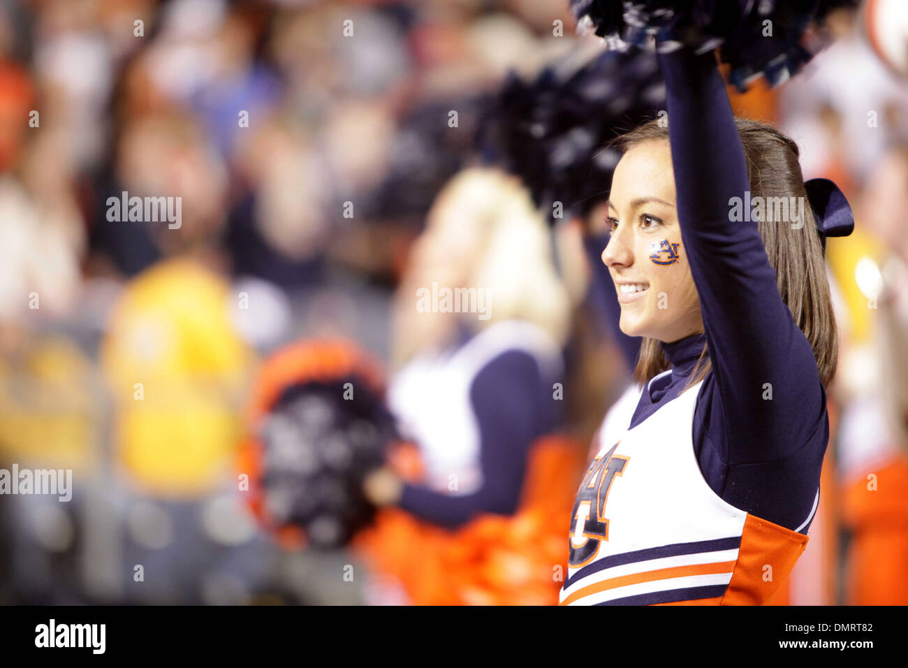 Auburn tigers cheerleaders hi-res stock photography and images - Alamy