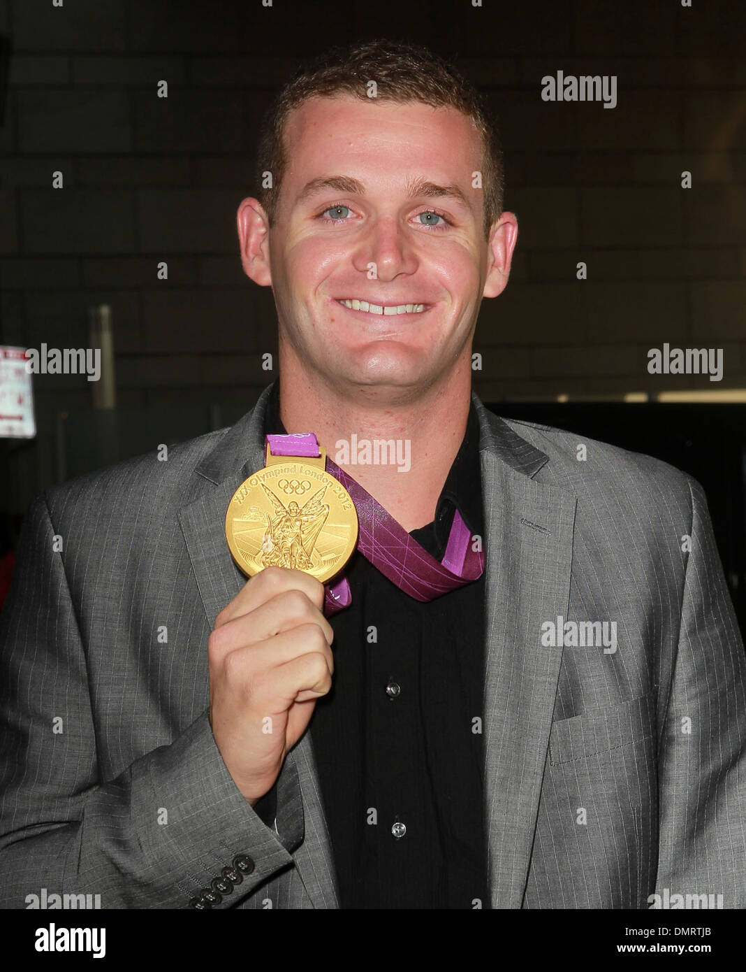 USA Olympic Gold medal winner Tyler Clary at Los Angeles premiere of ...