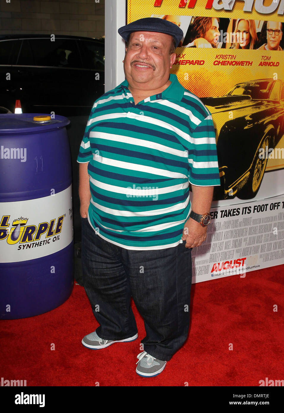 Chuy Bravo at Los Angeles premiere of 'Hit & Run' at Regal Cinemas L.A ...