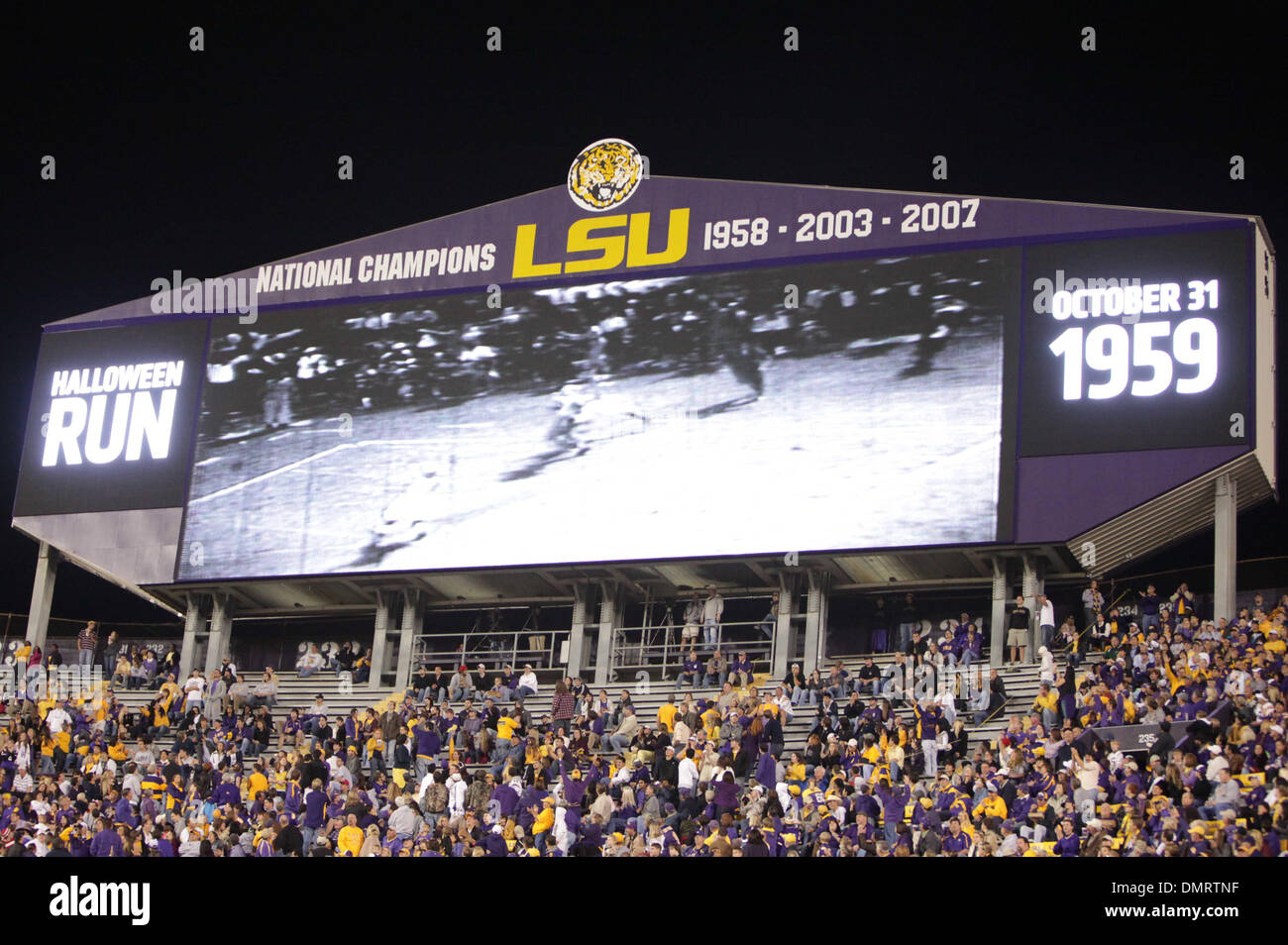 LSU fans celebrate the 50th anniversary of the Billy Cannon Halloween ...