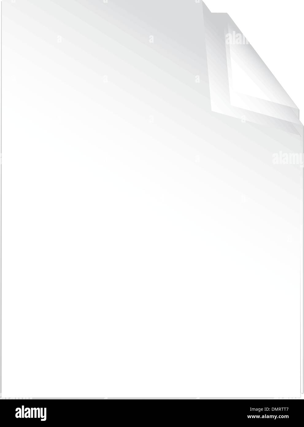 Empty sample paper note Stock Vector Images - Alamy