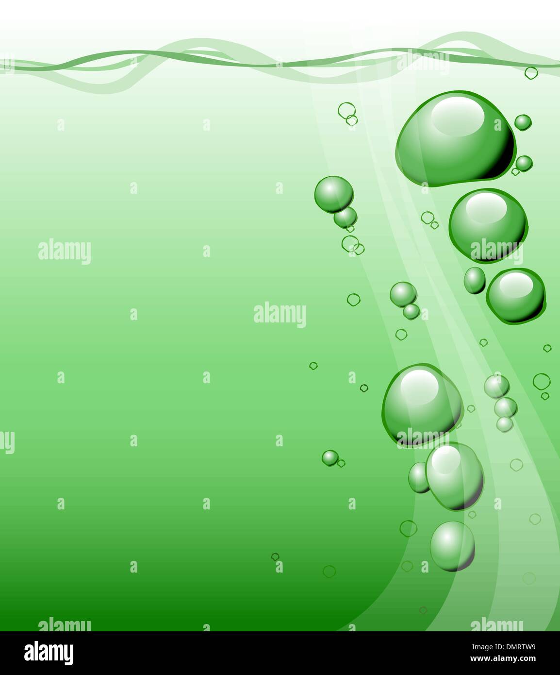 Under water surface Stock Vector Images - Alamy