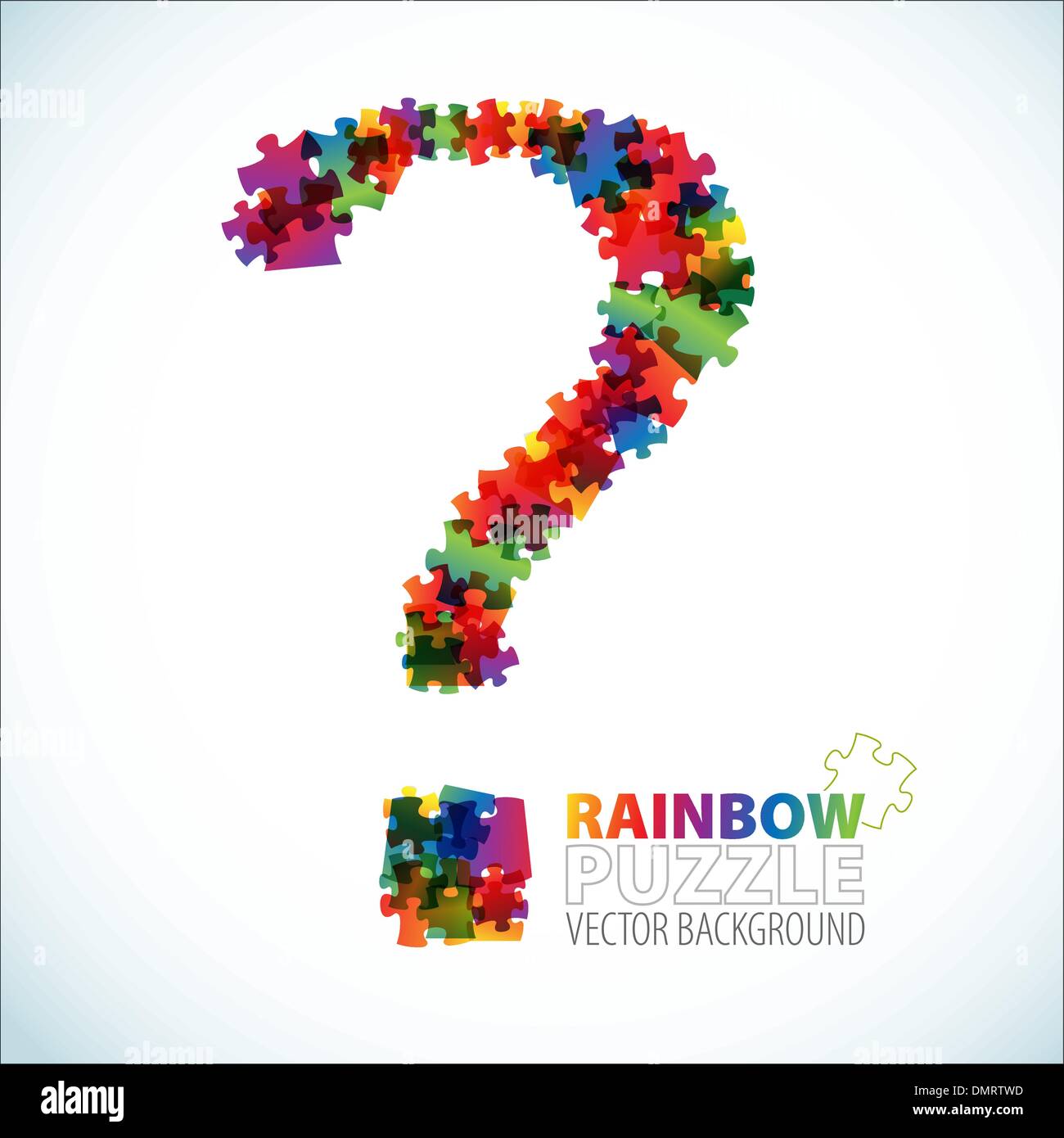 Background from puzzle image Stock Vector Images - Alamy