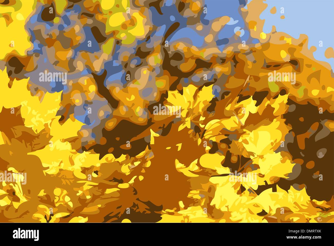 Tree sky contrast Stock Vector Images - Alamy