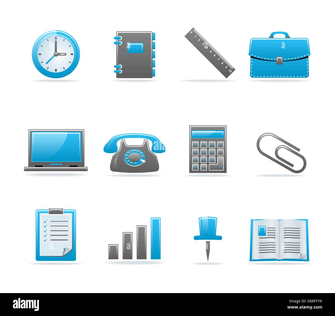 Glossy icon set Stock Vector Image & Art - Alamy
