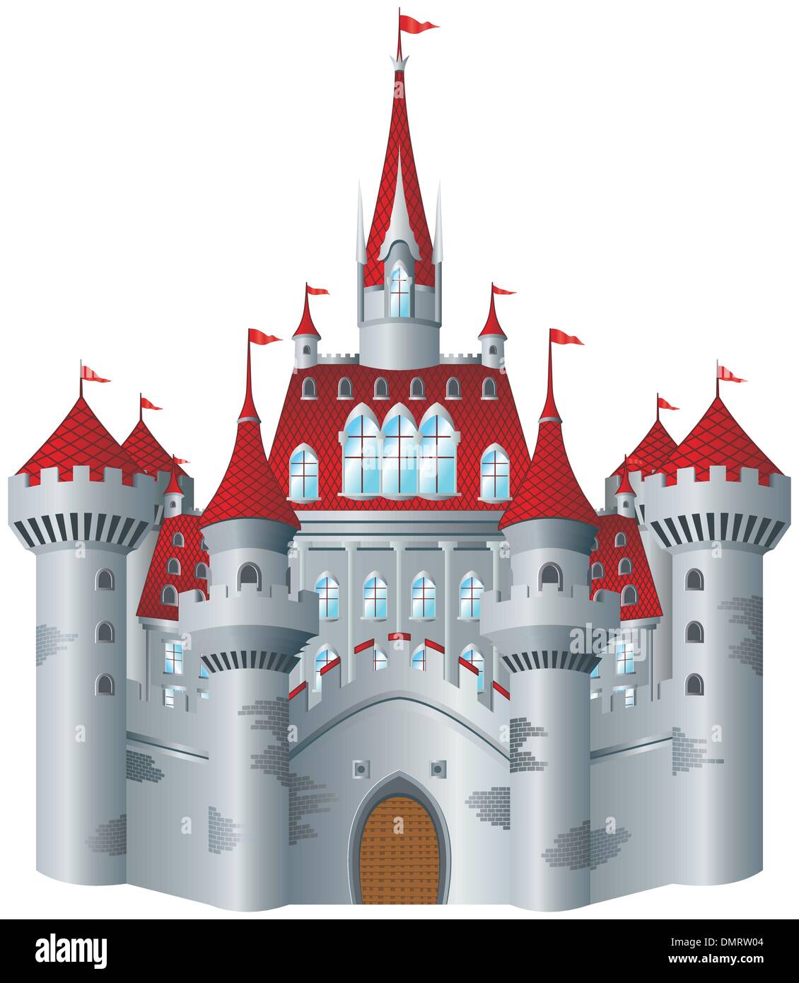 Fairy tale tower Stock Vector Images - Alamy