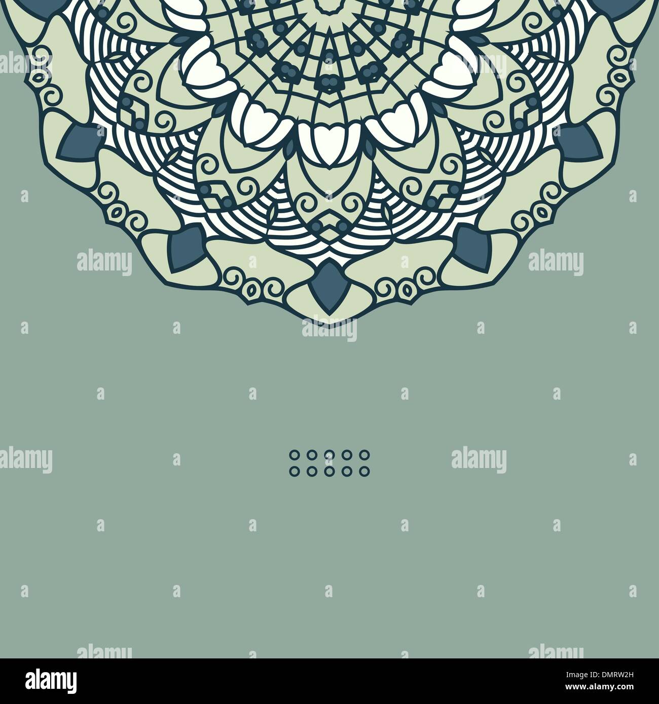 Vector Round Decorative Design Element Stock Vector Image & Art - Alamy