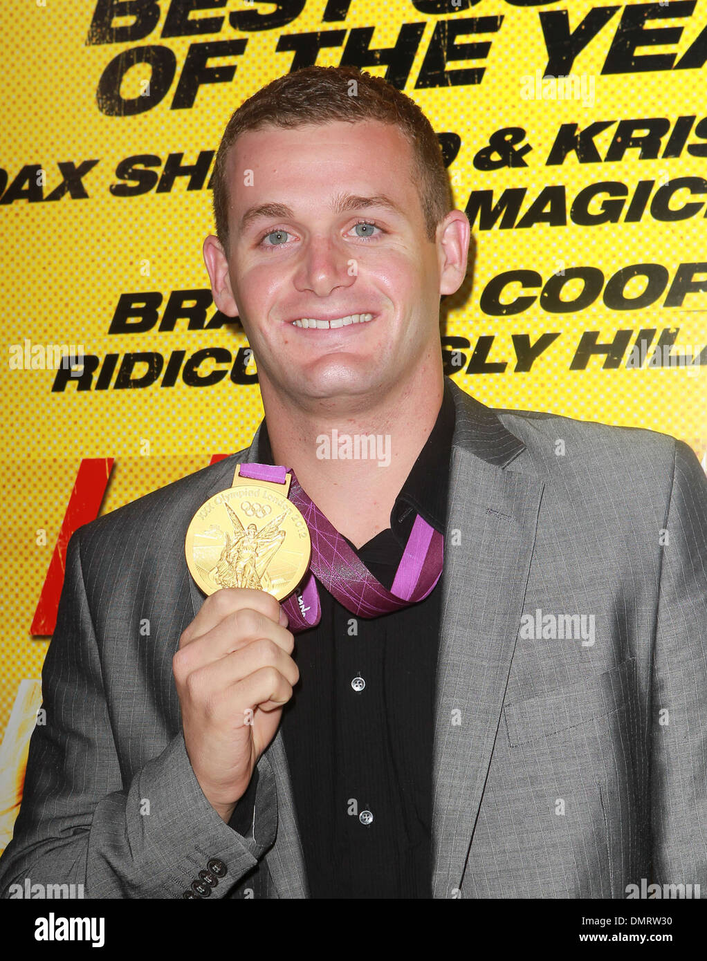 USA Olympic Gold medal winner Tyler Clary at Los Angeles premiere of ...