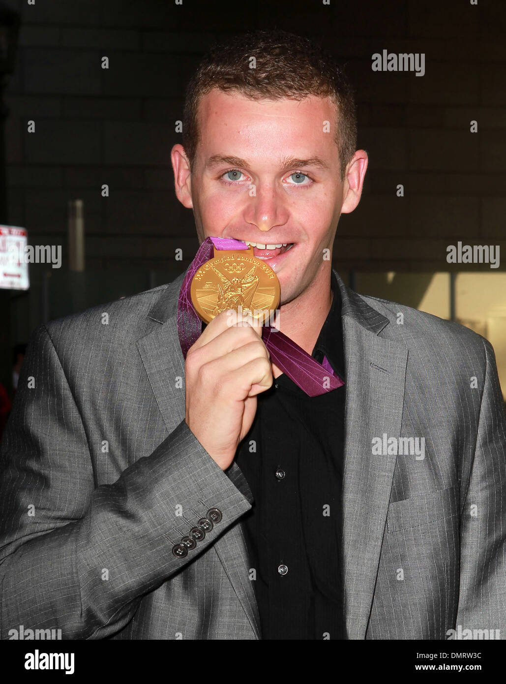 USA Olympic Gold medal winner Tyler Clary at Los Angeles premiere of ...