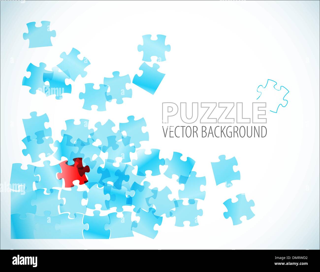 Abstract puzzle background Stock Vector Image & Art - Alamy