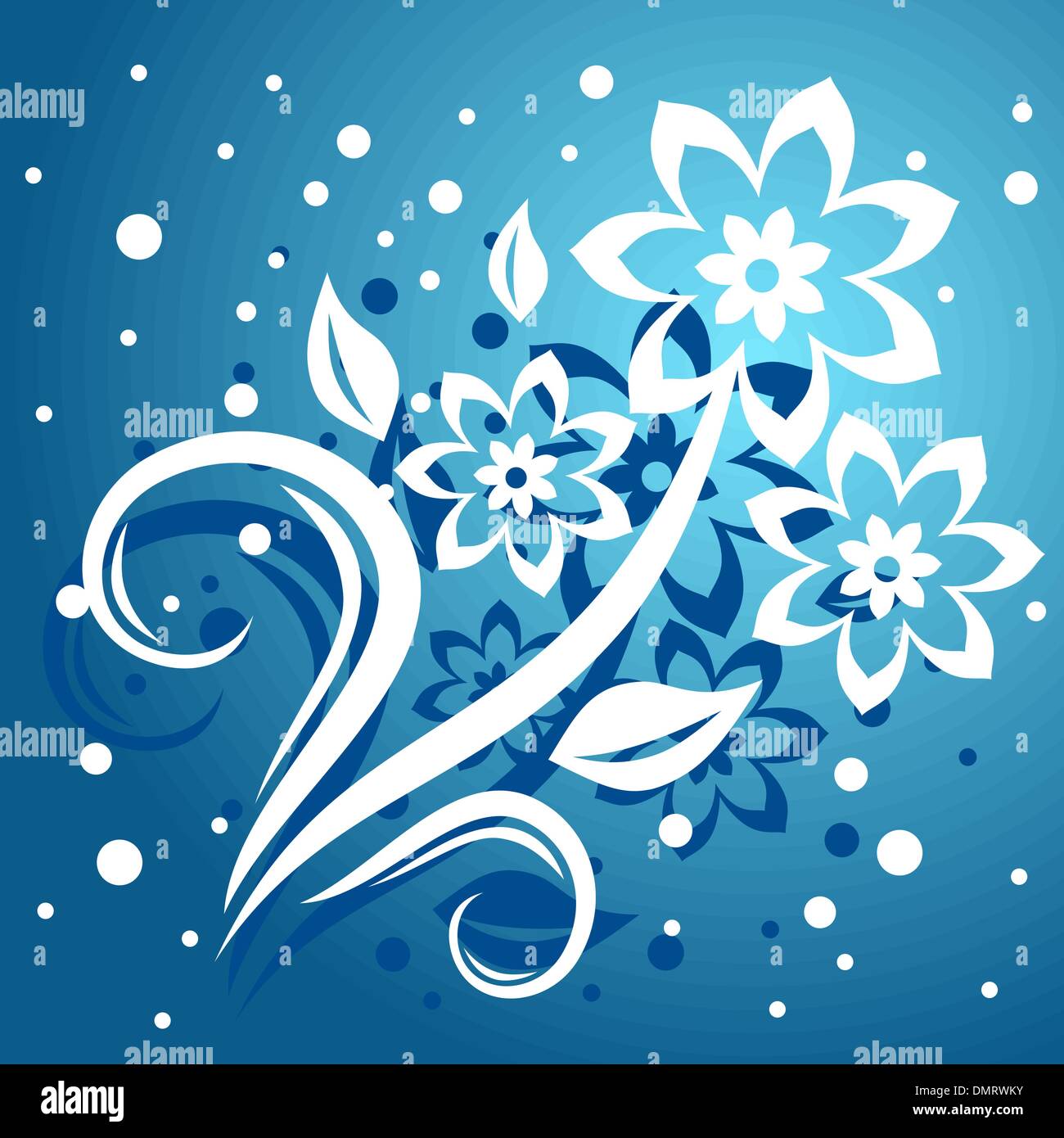 Abstract floral background for design Stock Vector Image & Art - Alamy