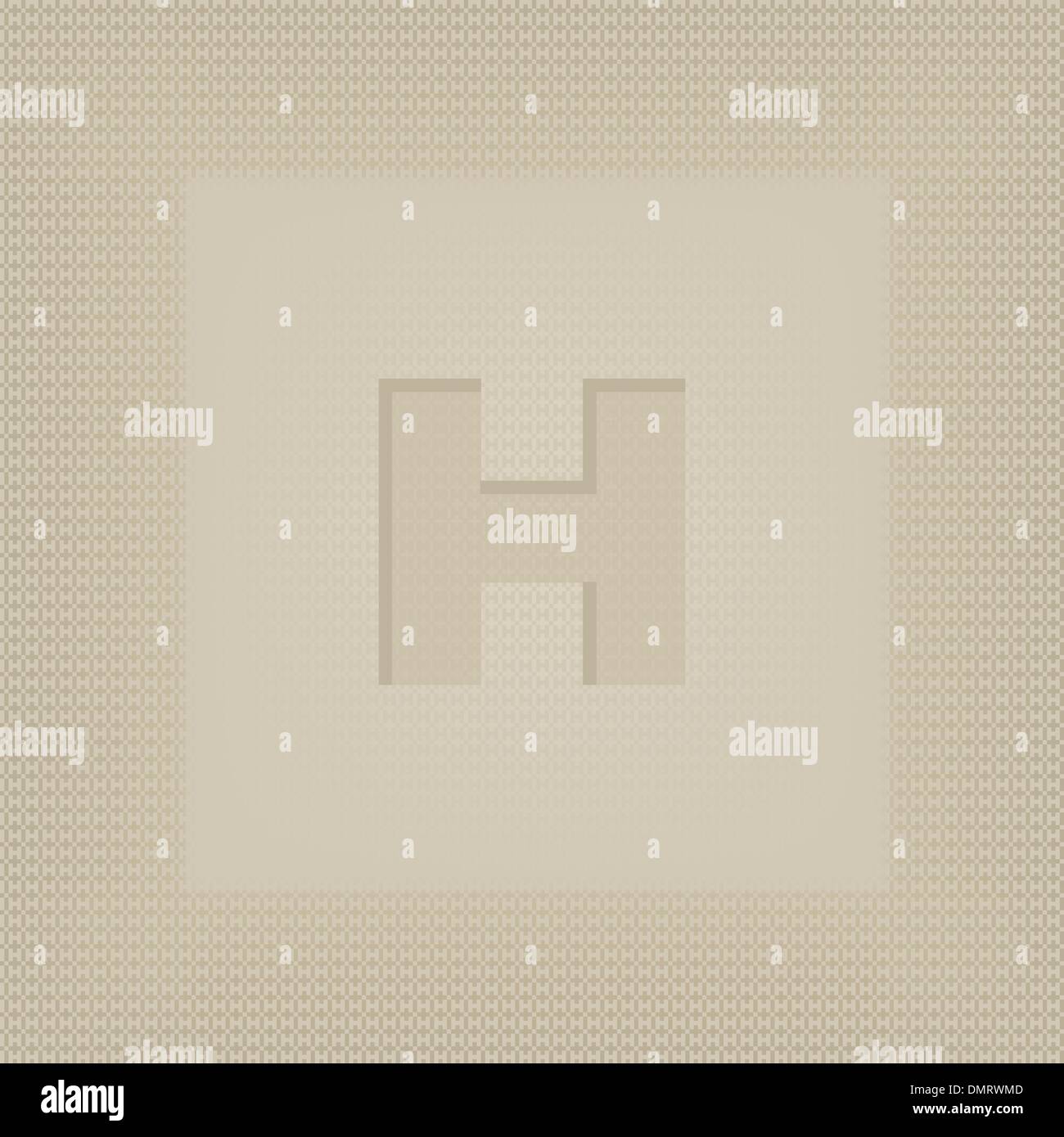 Letter h Stock Vector Images - Alamy