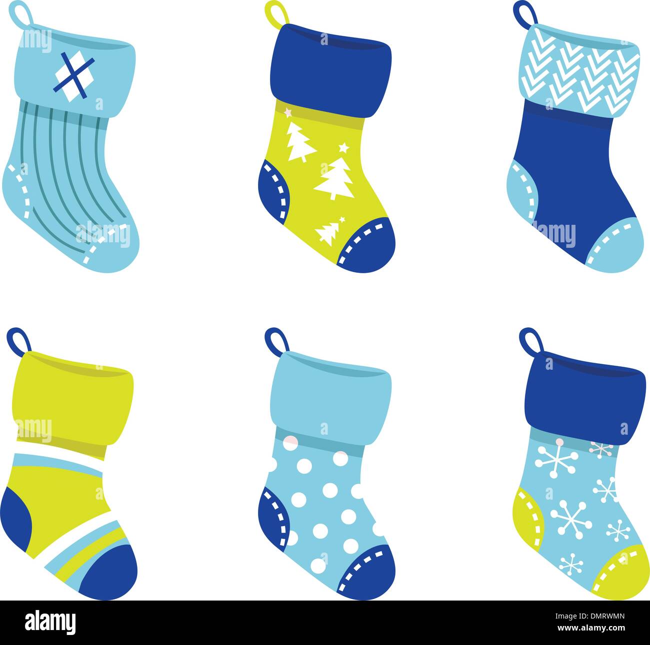 Blue socks clipart hi-res stock photography and images - Alamy