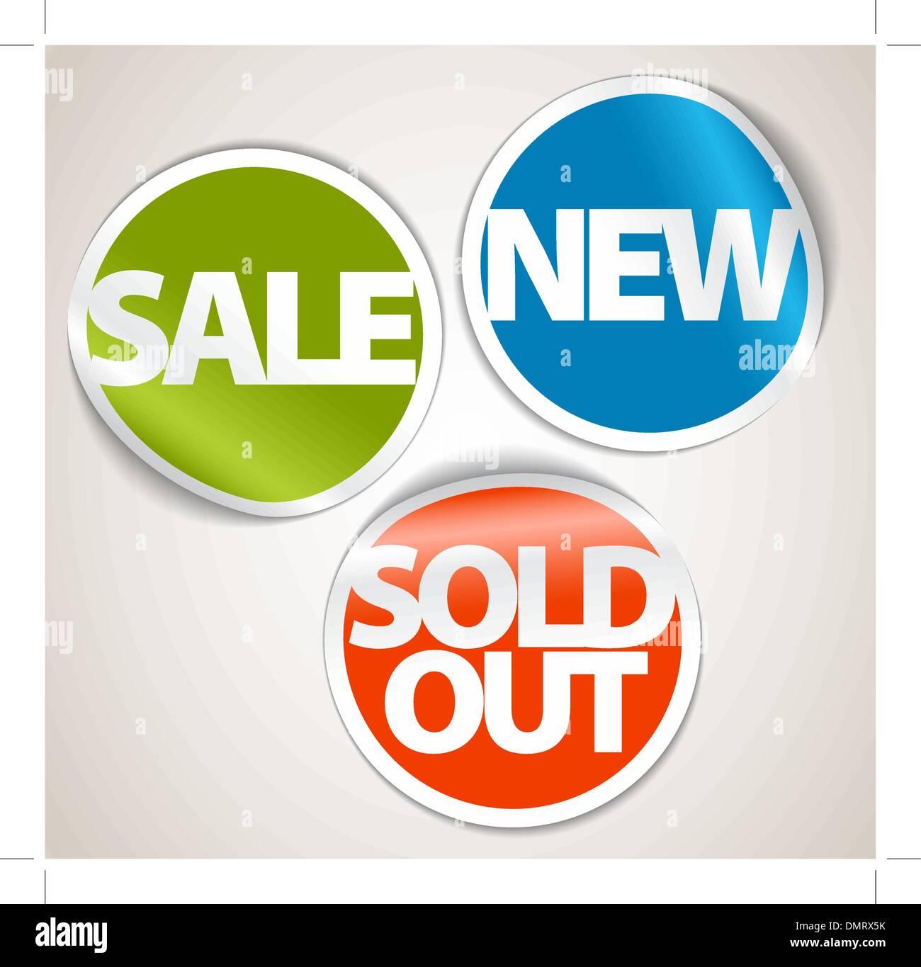 Sold out Cut Out Stock Images & Pictures - Alamy