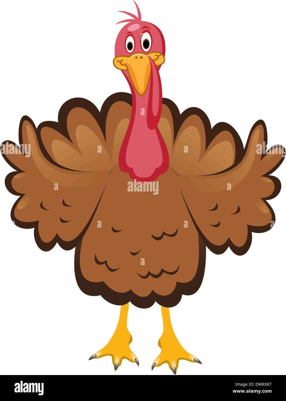Autumn happy thanksgiving cartoon Stock Vector Images - Alamy