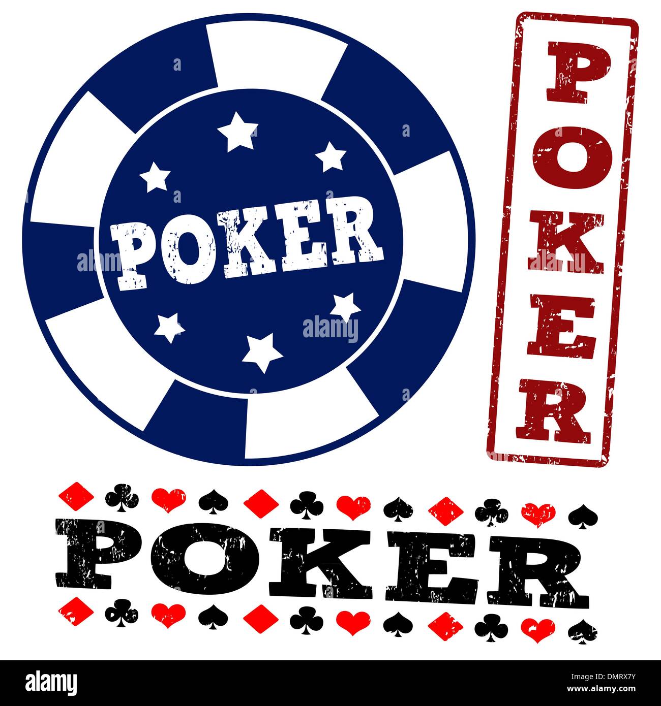 Poker sign Stock Vector Images - Alamy