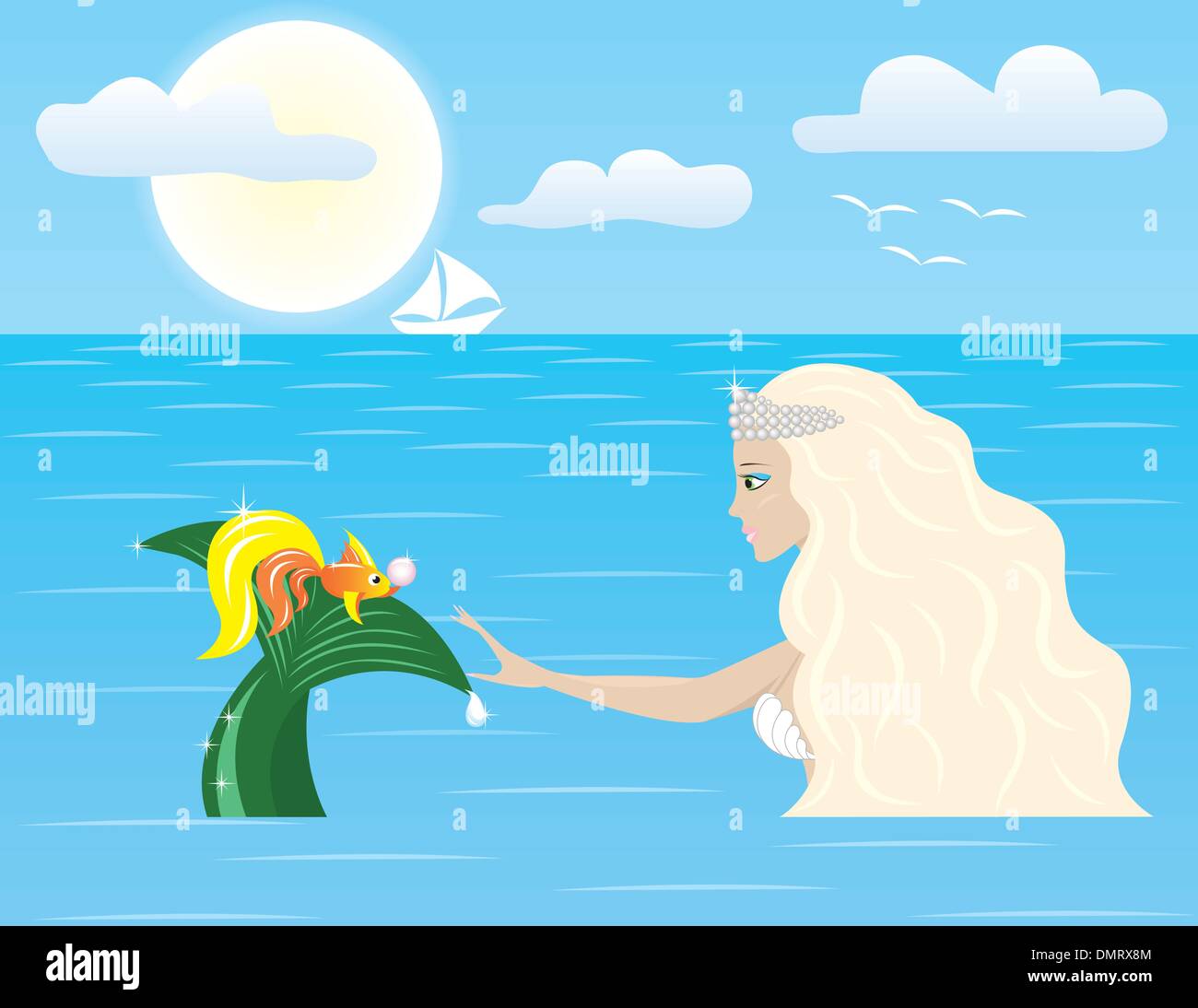 Fish lips, woman Stock Vector Images - Alamy