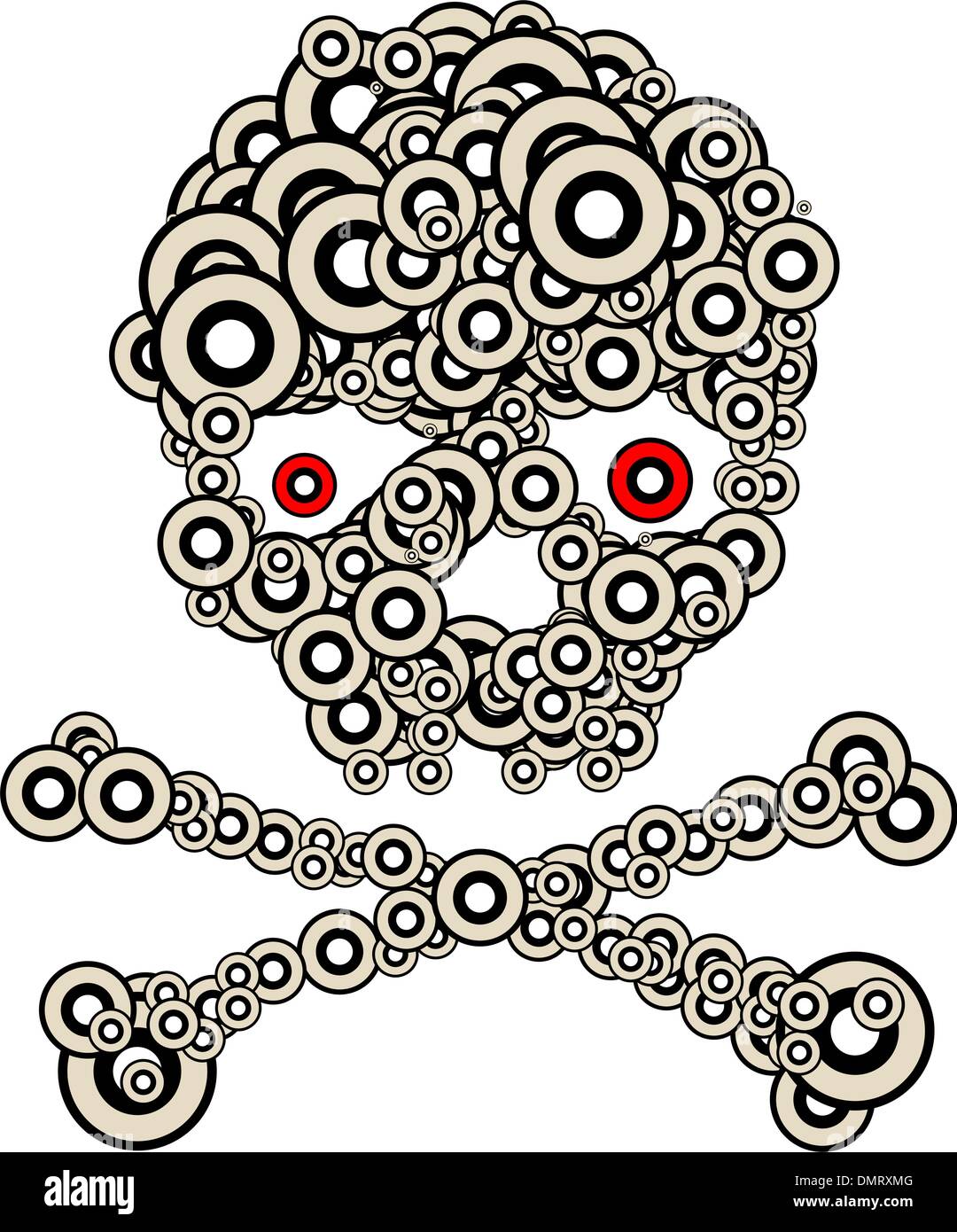 Cool skull Stock Vector Images - Alamy