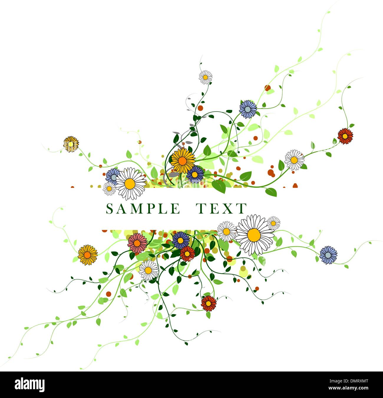 Spring floral background Stock Vector Image & Art - Alamy