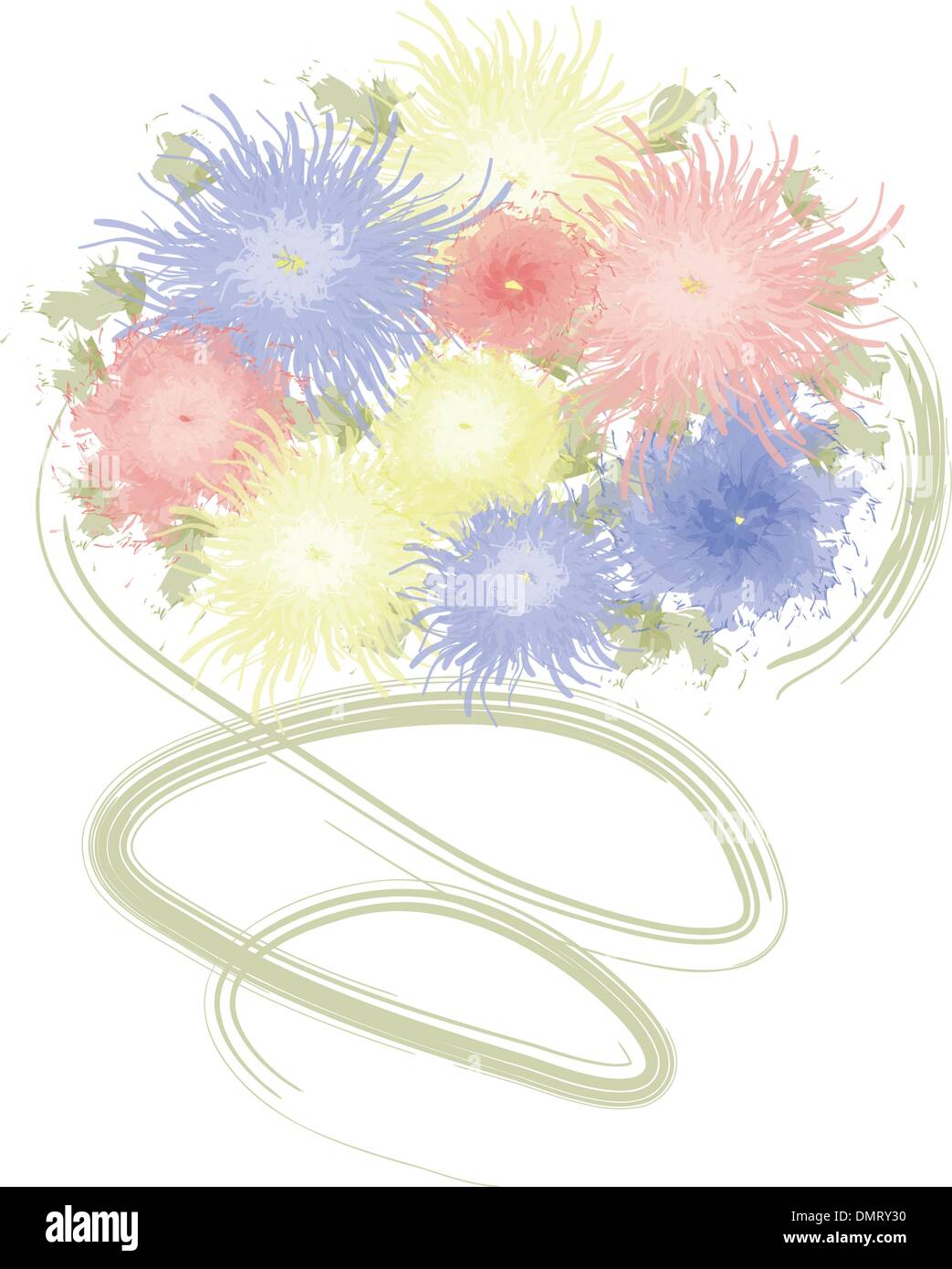 Autumn bouquet flowers Cut Out Stock Images & Pictures - Alamy