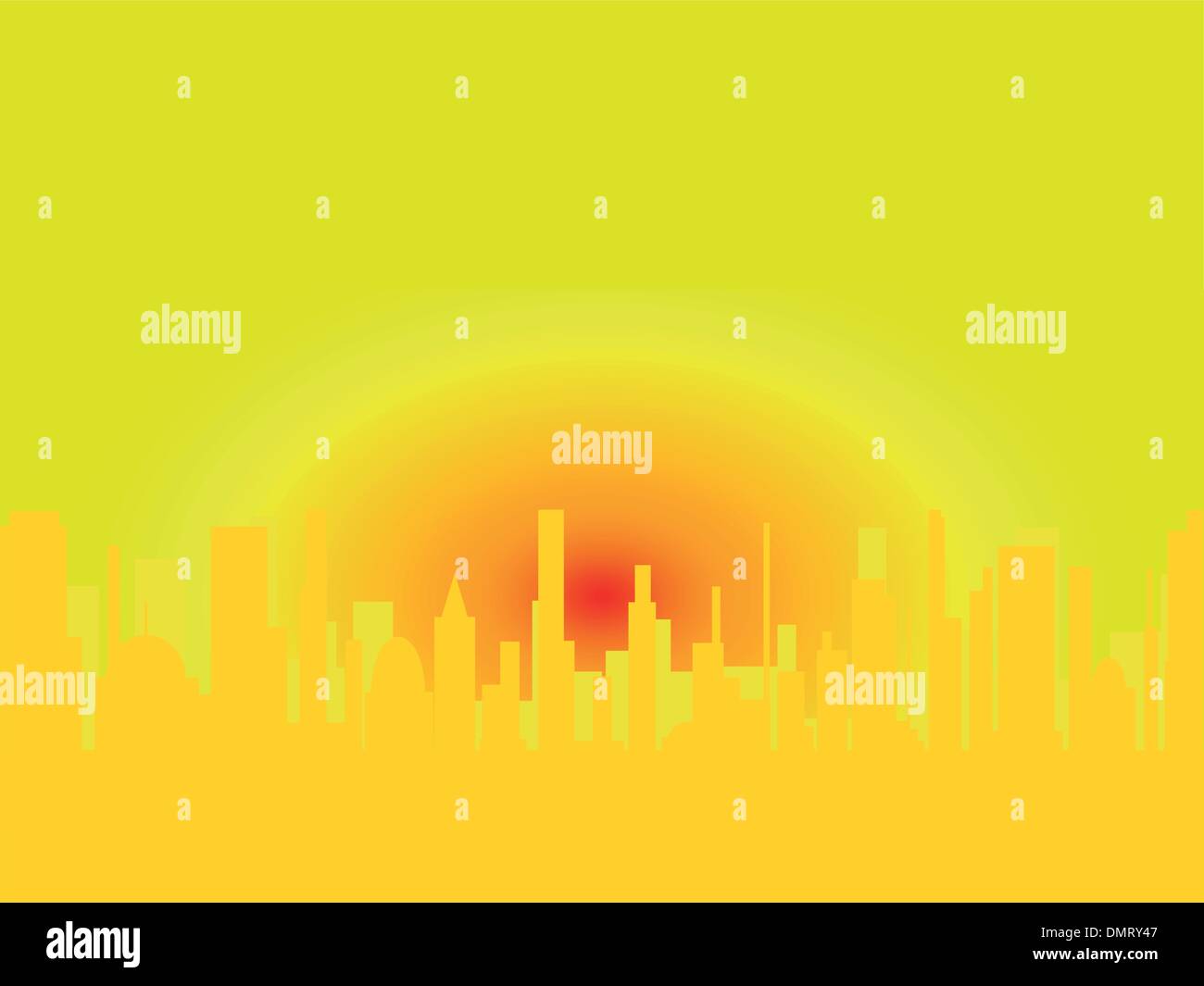 Sunset Stock Vector Images - Alamy